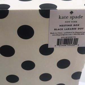 kate spade | Storage & Organization | Nwt Kate Spade Nesting Box | Poshmark